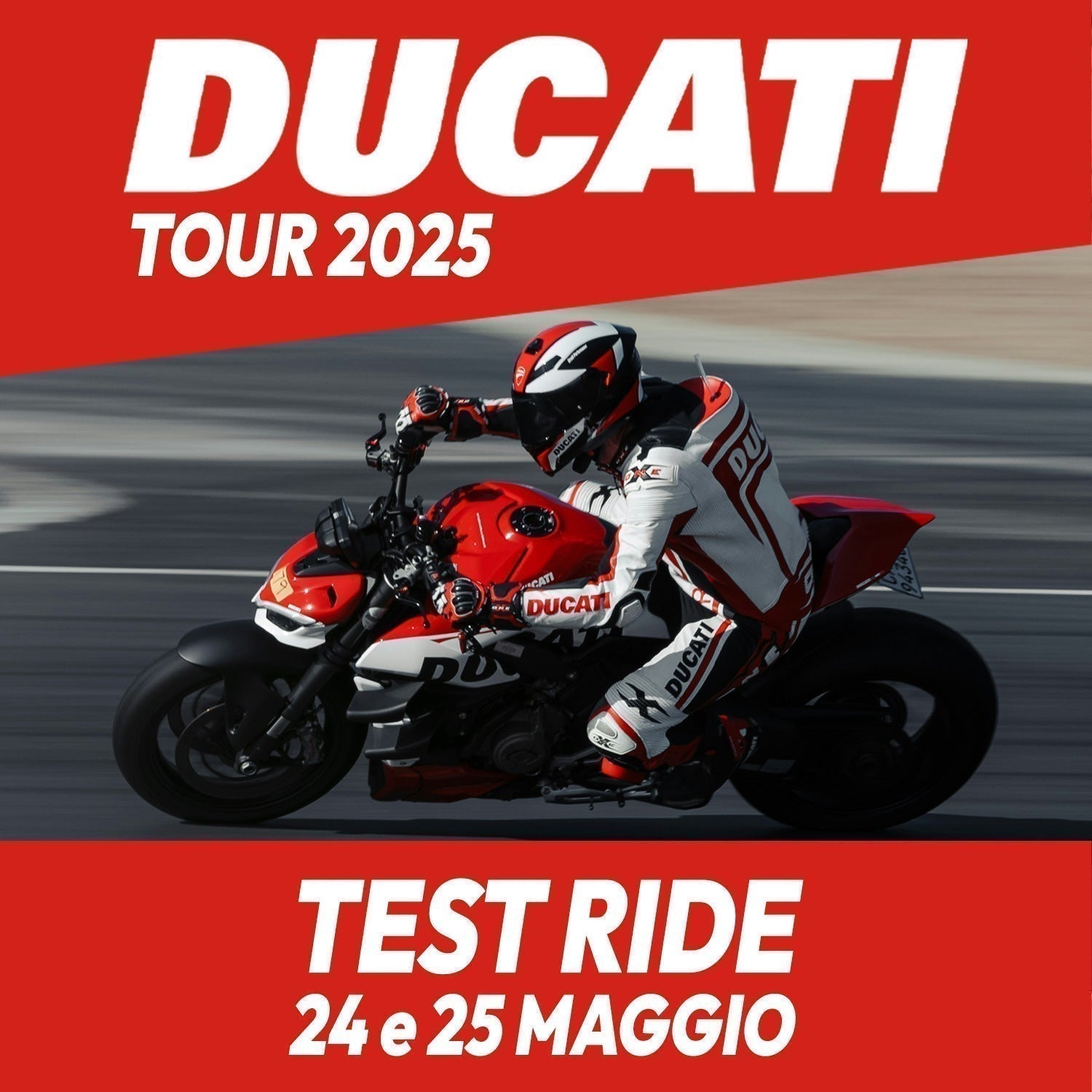 Ducati Tour 2025 - Test Ride da Fuori&Strada – Tutto per la moto